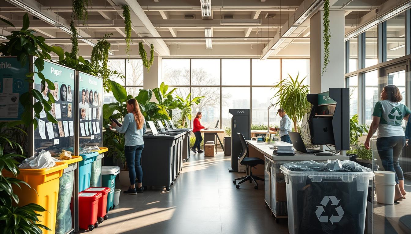 Office Recycling Initiatives: Greener Workplaces – Zero Waste Living