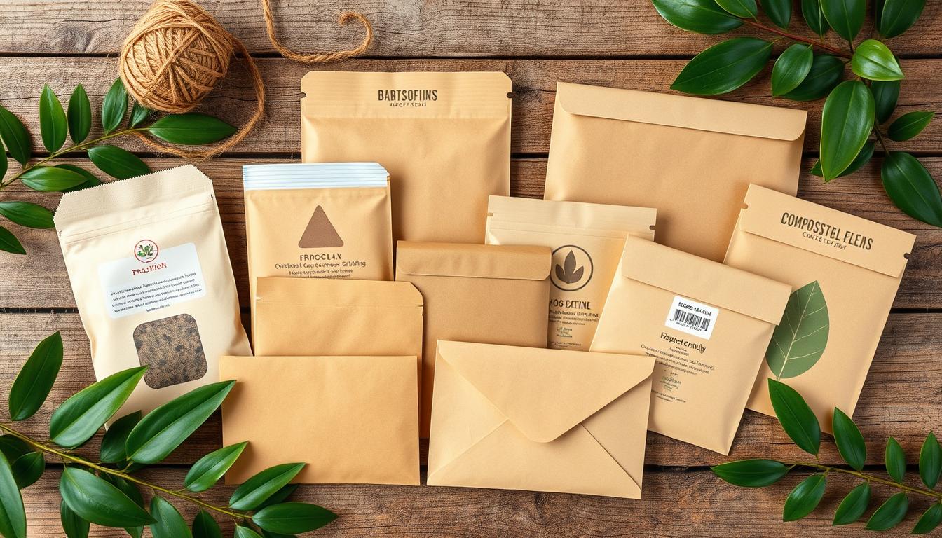Eco-Friendly Compostable Mailers for Sustainable Shipping – Zero Waste ...