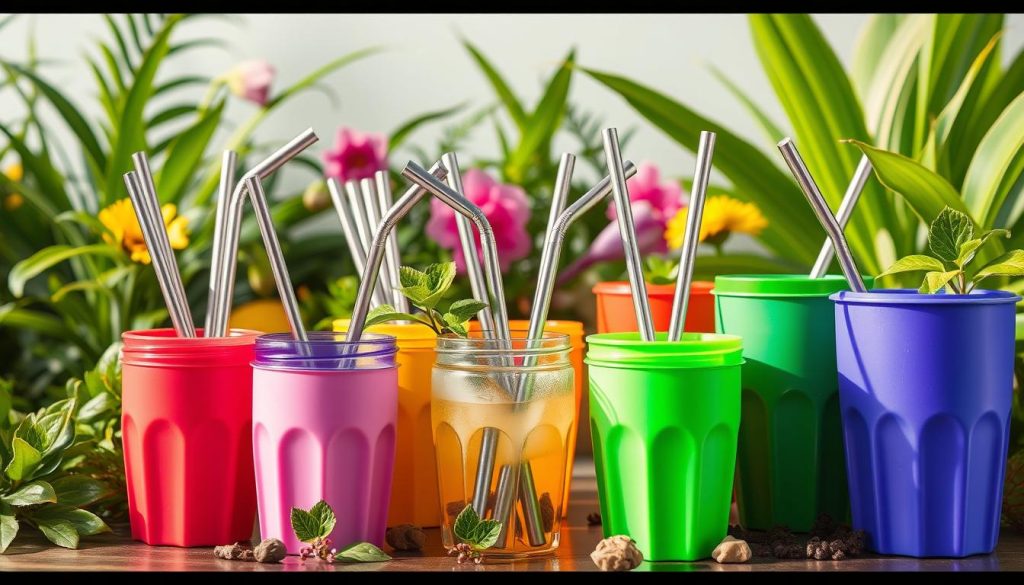 Reusable Stainless Steel Straws: Eco-Friendly Sipping Solution – Zero ...