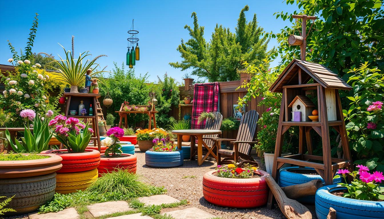 Upcycled Garden Decor Ideas – Zero Waste Living